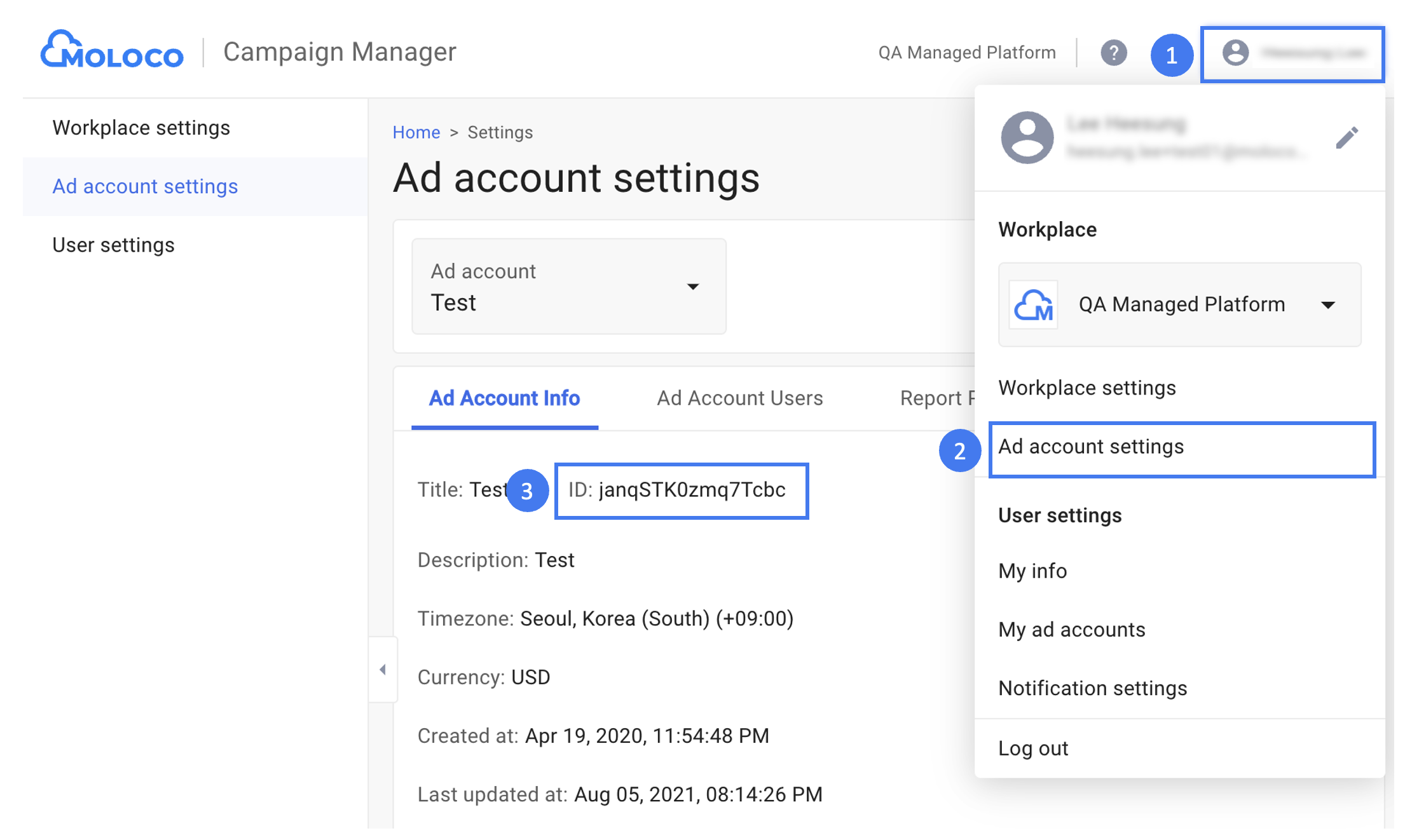 Report API integration – Moloco Ads Help Center